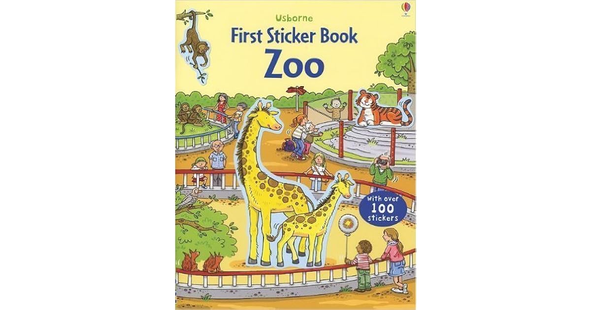 First Sticker Book Zoo by Cecilia Johansson