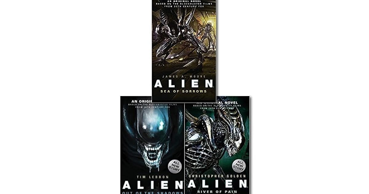 Alien Trilogy Collection 3 Books Set, by James A. Moore