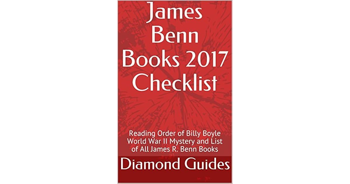 James Benn Books 2017 Checklist: Reading Order of Billy Boyle World War ...