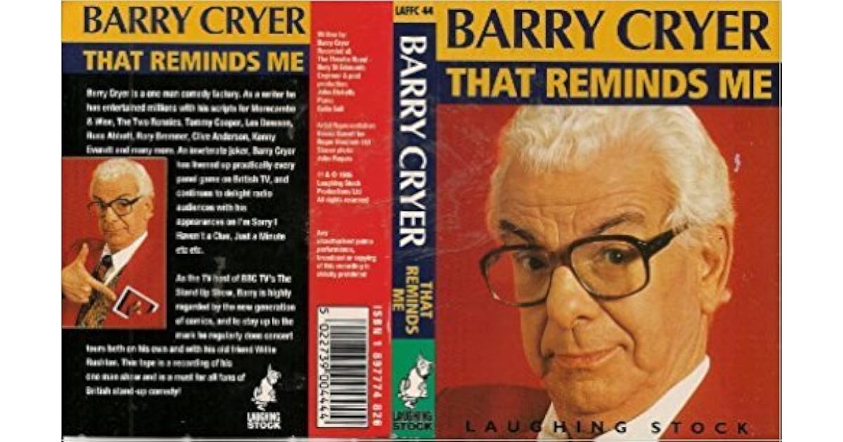 That Reminds Me by Barry Cryer
