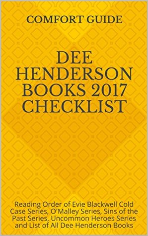 Dee Henderson Books 2017 Checklist: Reading Order of Evie Blackwell ...