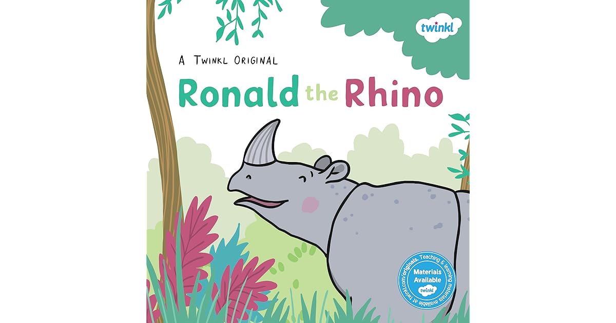 Ronald the Rhino by Twinkl