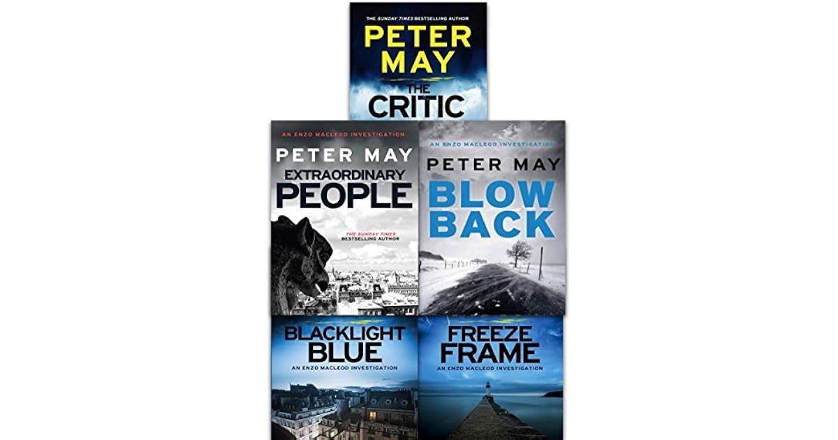 Peter May Enzo File Series Collection 5 Books Set (Extraordinary People ...