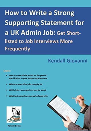 How to Write a Strong Supporting Statement for a UK Admin Job: Get ...