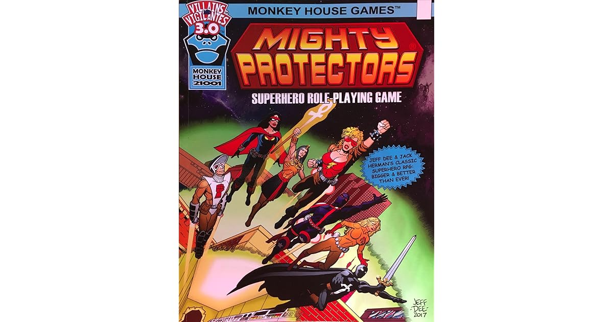 Villains and Vigilantes 3.0: Mighty Protectors by Jeff Dee