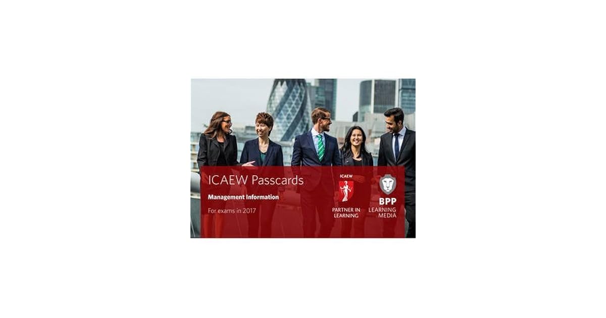 ICAEW Management Information: Passcards by BPP Learning Media