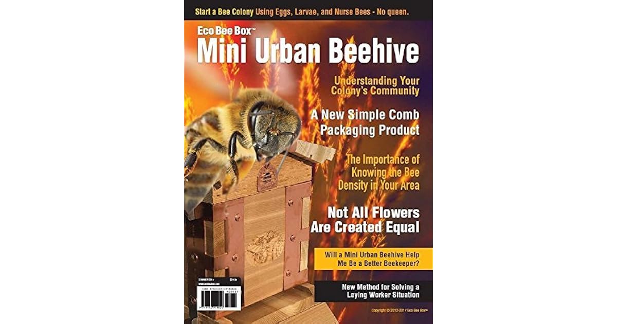 Eco Bee Box Mini Urban Beehive: MUB by Albert Chubak