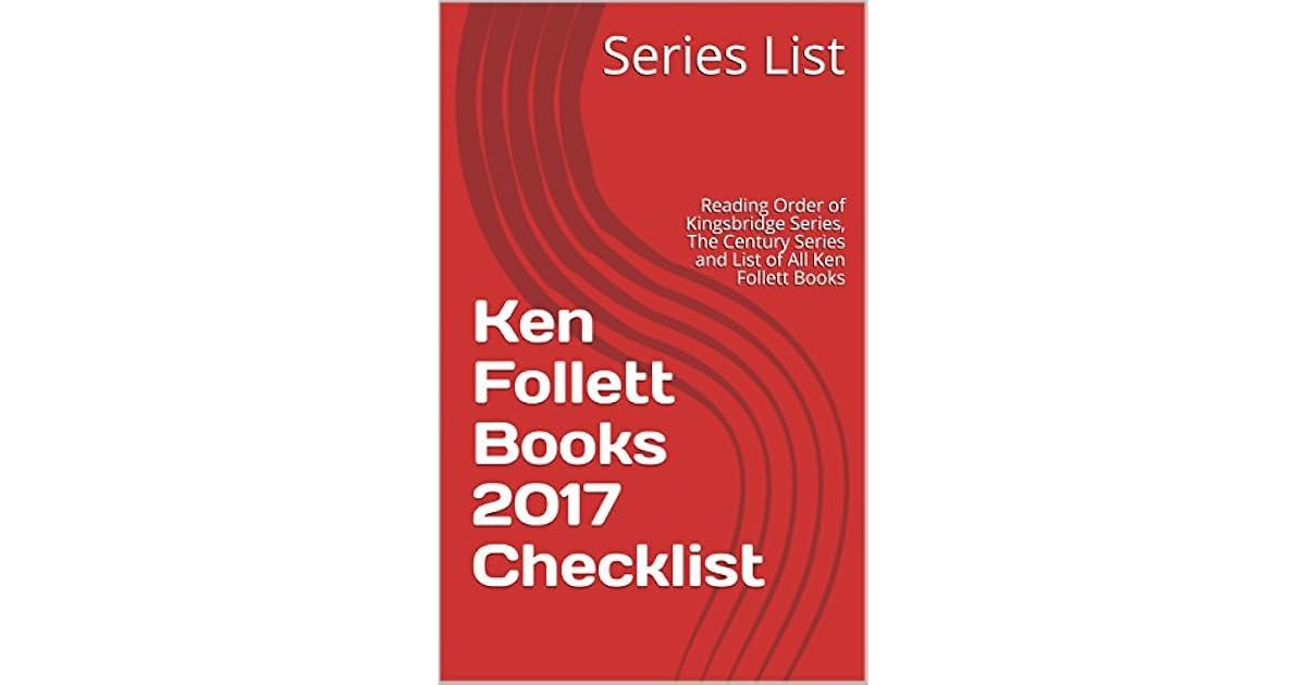Ken Follett Books 2017 Checklist: Reading Order of Kingsbridge Series ...
