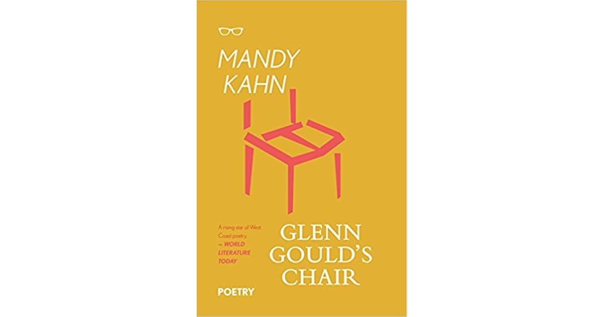 Glenn Gould's Chair by Mandy Kahn