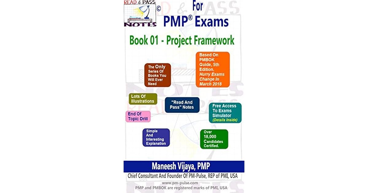 PMP Exams - Book 01 - Project Framework (based on PMBOK Guide 6th ...