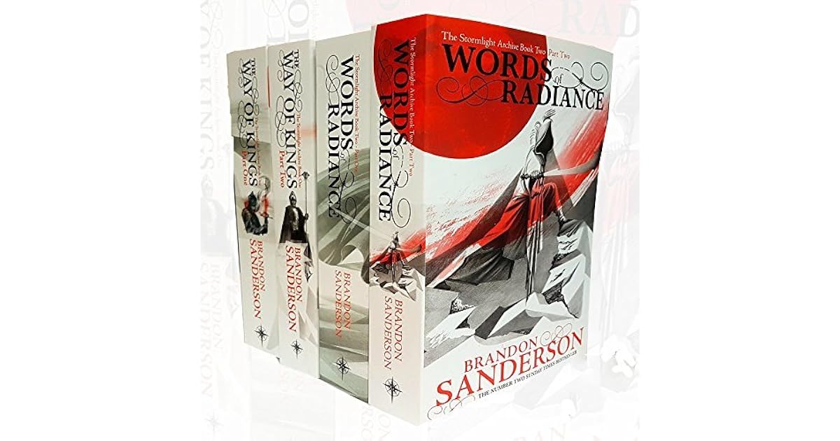 The Stormlight Archive: 4 Books Bundle Collection With Gift Journal by ...