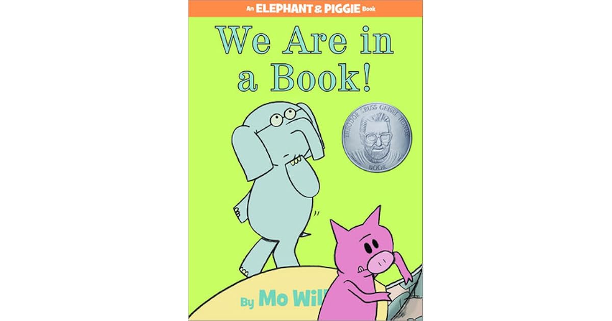 We are in a book by Mo Willems
