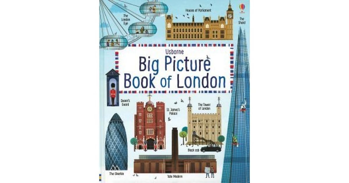 Usborne Big Picture Book of London by Lloyd Rob Jones