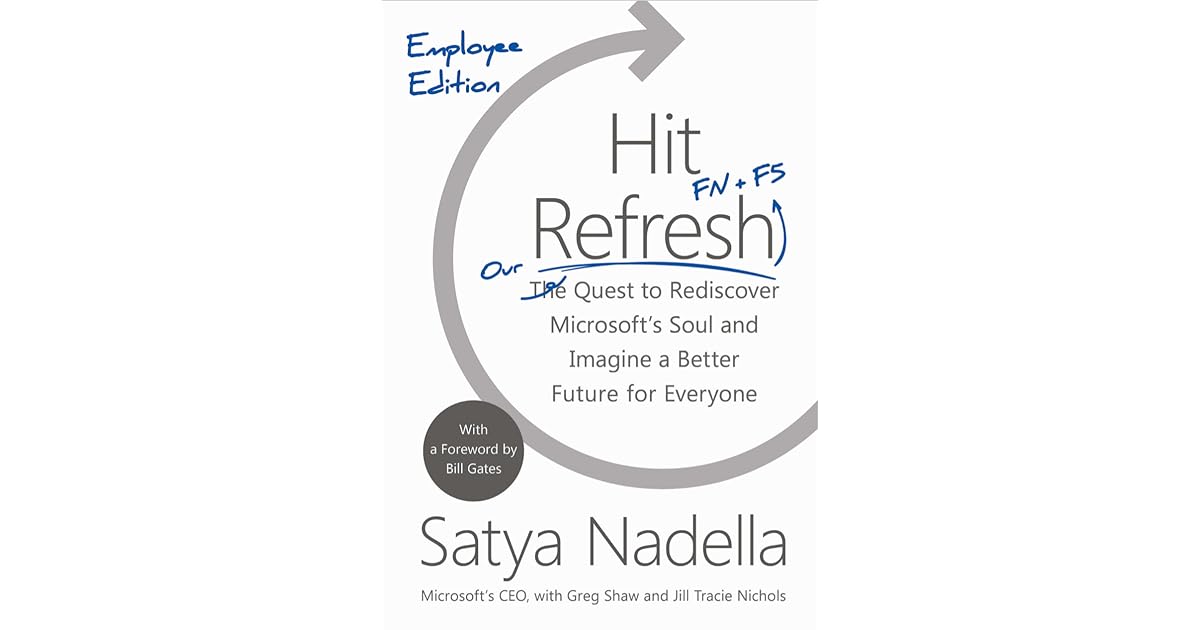 Hit Refresh by Satya Nadella