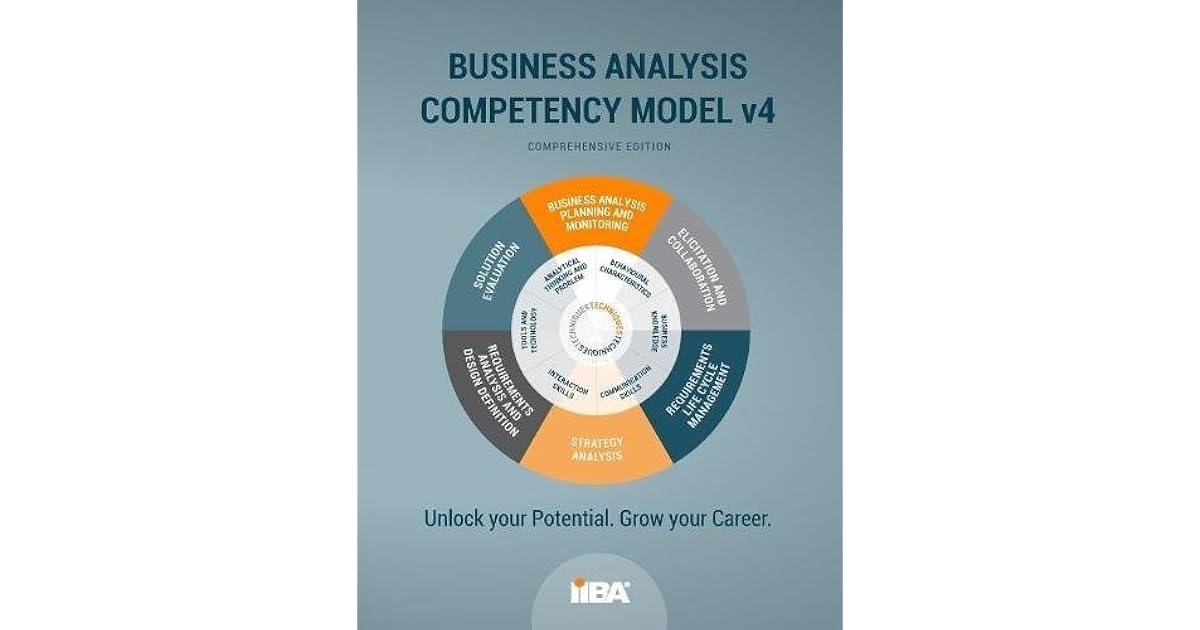The Business Analysis Competency Model® version 4 by IIBA