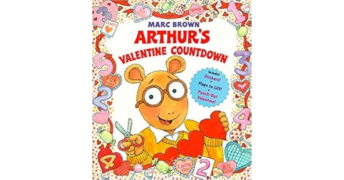Arthur's Valentine Countdown by Marc Brown