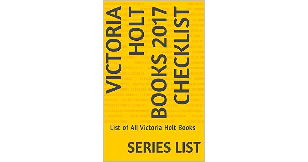 Victoria Holt Books 2017 Checklist: List of All Victoria Holt Books by ...