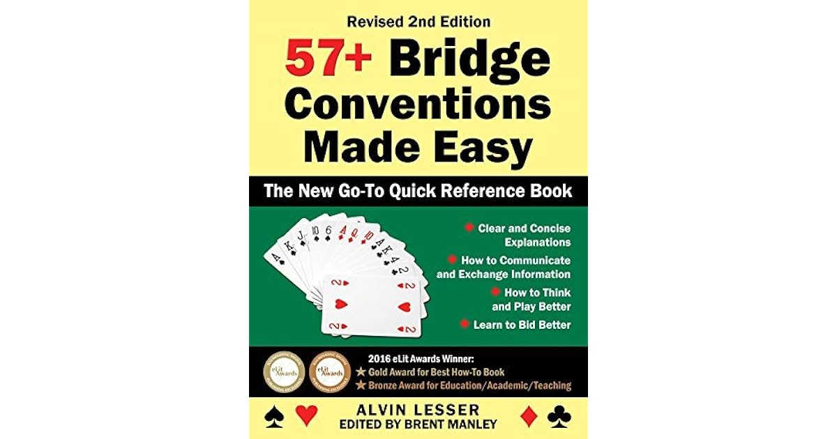 57+ Bridge Conventions Made Easy: The New Go-To Quick Reference Book by ...