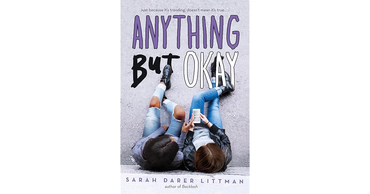Anything But Okay by Sarah Darer Littman
