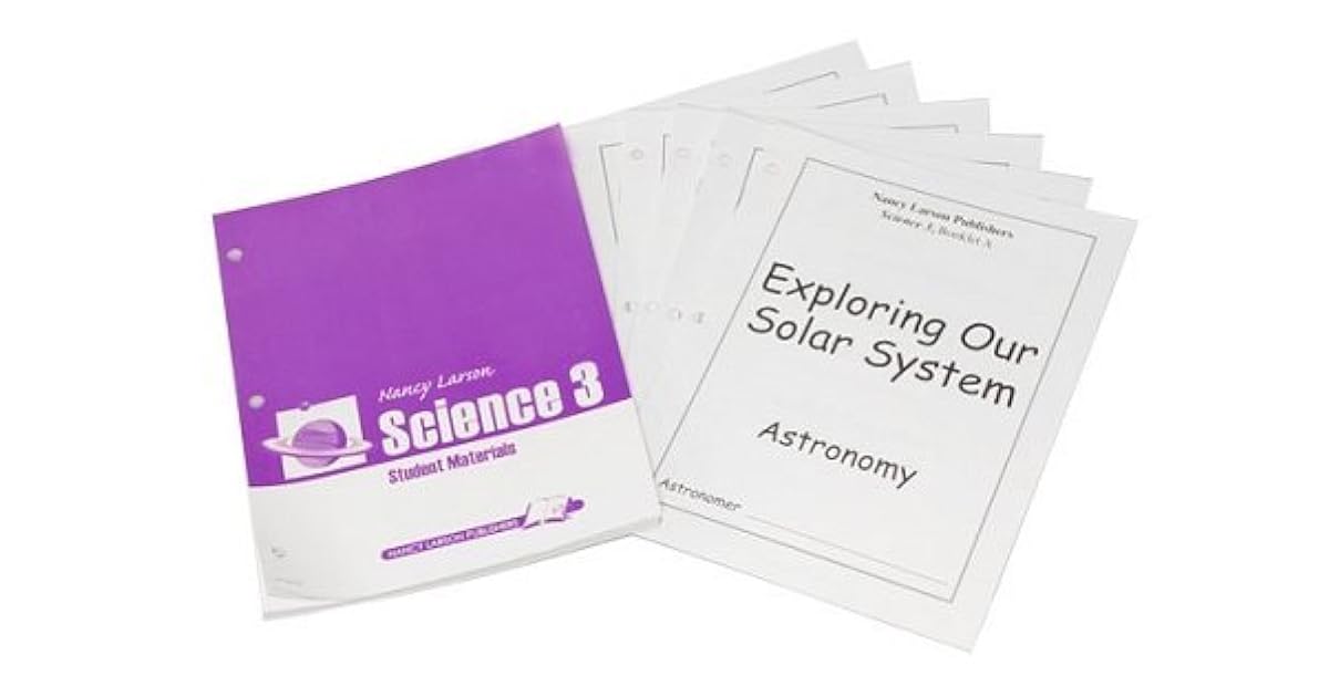 Nancy Larson® Science 3 Extra Individual Student Unit by Nancy Larson