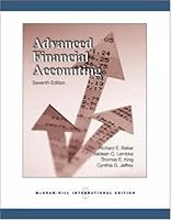 Advanced Financial Accounting by Richard E. Baker