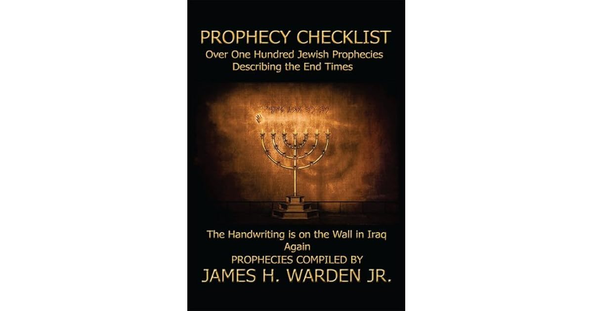 Prophecy Checklist over One Hundred Bible Prophecies Counting Down to ...
