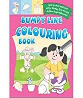 Bumpy line colouring book by Na