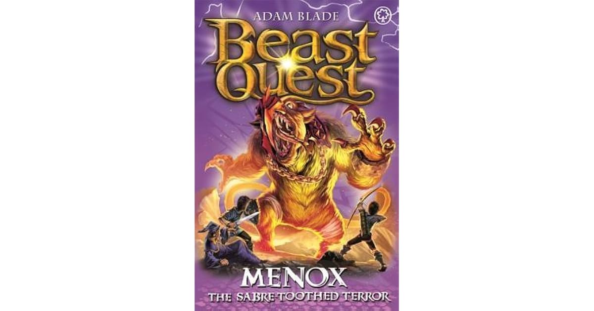 Menox the Sabre-Toothed Terror by Adam Blade