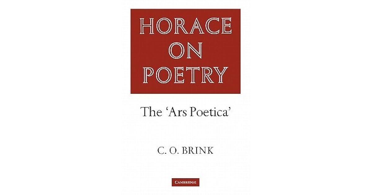 Ars Poetica by Horatius