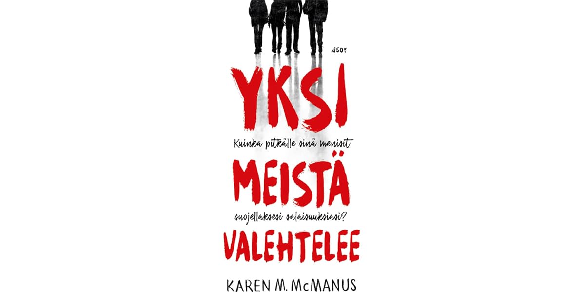 Yksi meistä valehtelee by Karen M. McManus