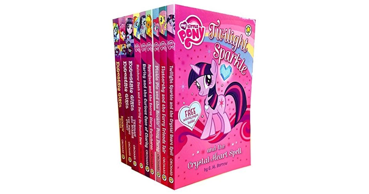 My Little Pony Equestria Girls 9 Books Collection Set by G.M. Berrow