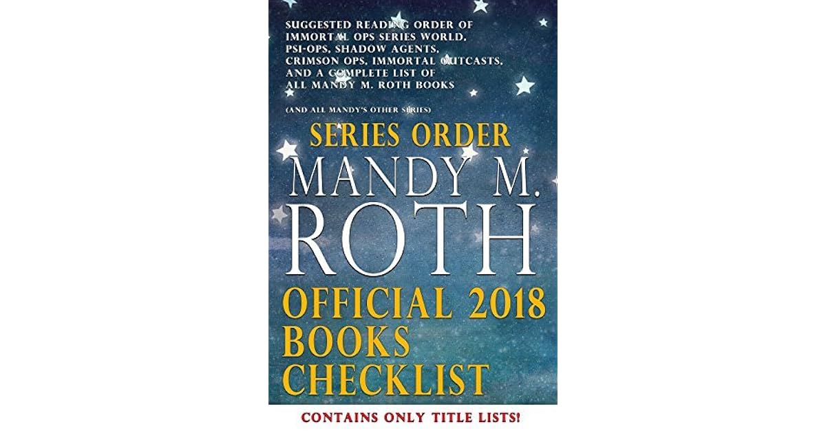 Mandy M. Roth Official 2018 Books Checklist: Suggested Reading Order of ...