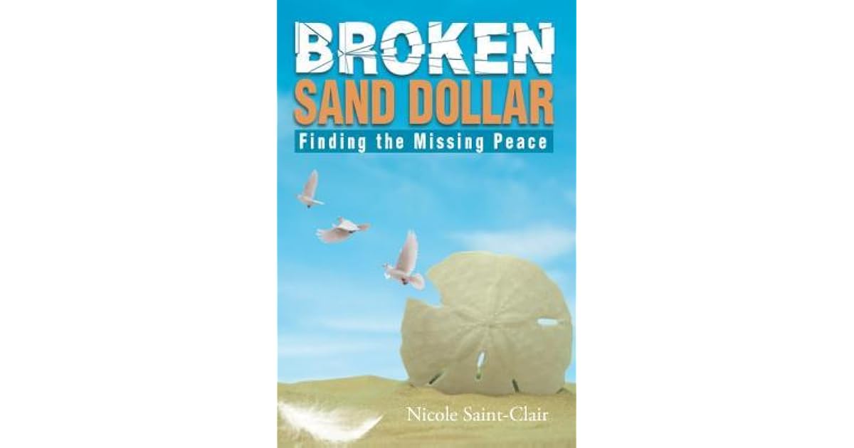 Broken Sand Dollar by Nicole Saint-Clair