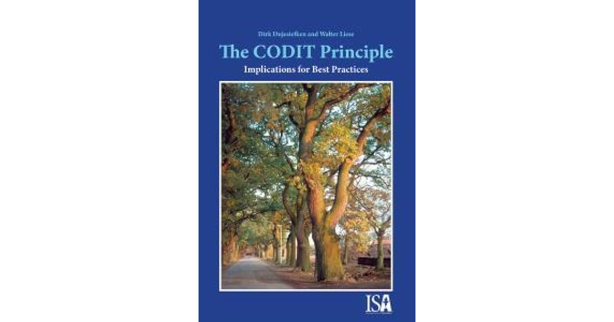 The CODIT Principle by Dirk Dujesiefken and Walter Liese