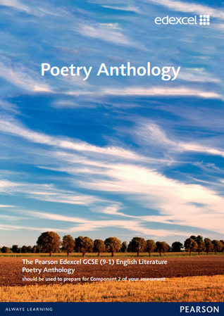 Pearson Edexcel GCSE (9-1) English Literature Poetry Anthology by Pearson Education