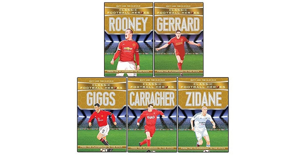 Classic Football Heroes Football collection series 1: 5 books set by ...
