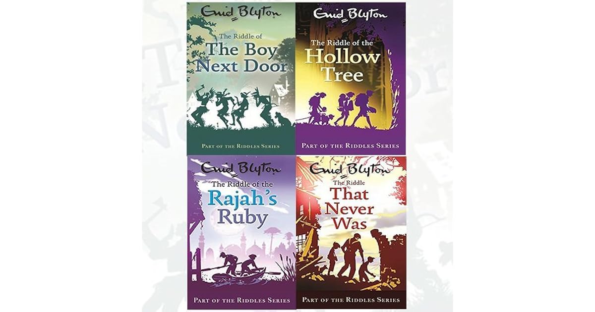 Riddles Series Enid Blyton Collection 4 Books Bundle by Enid Blyton