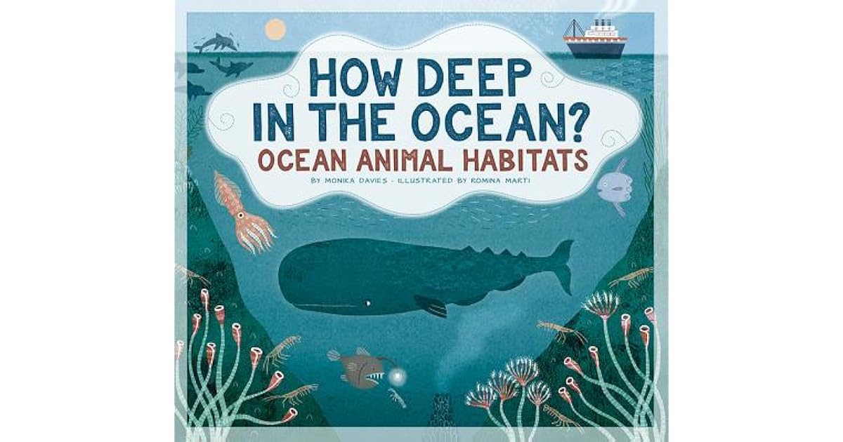 How Deep in the Ocean?: Ocean Animal Habitats by Monika Davies