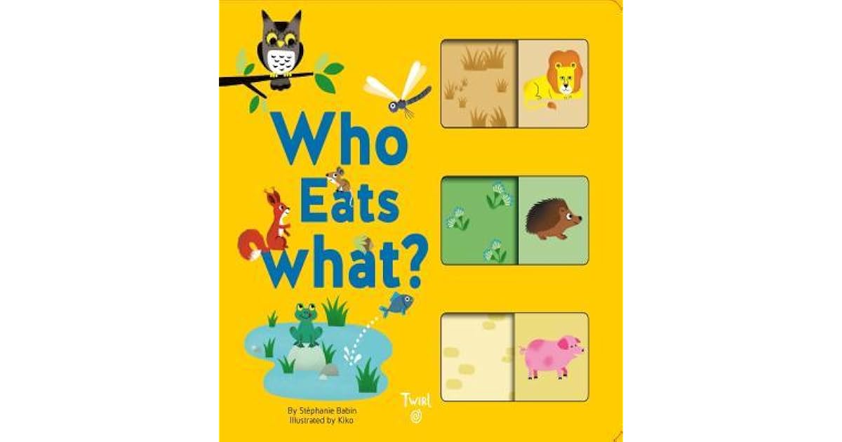 Who Eats What?: A Slide-and-Learn Book by Stéphanie Babin