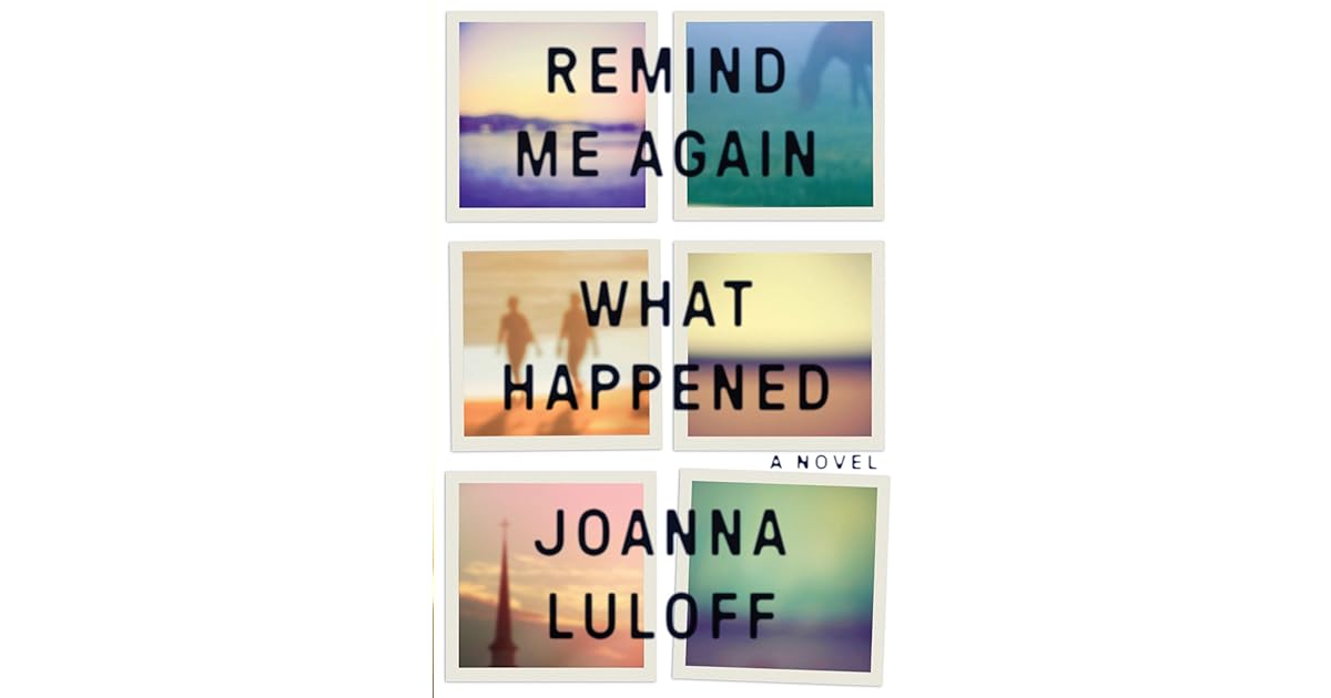 Remind Me Again What Happened by Joanna Luloff