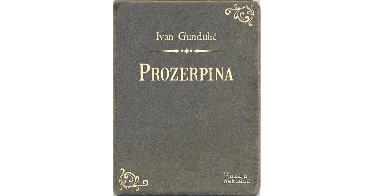 Prozerpina ugrabljena od Plutona by Ivan Gundulić