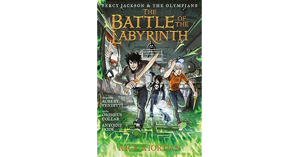The Battle of the Labyrinth: The Graphic Novel by Robert Venditti