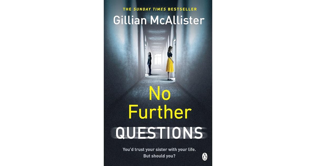 No Further Questions by Gillian McAllister