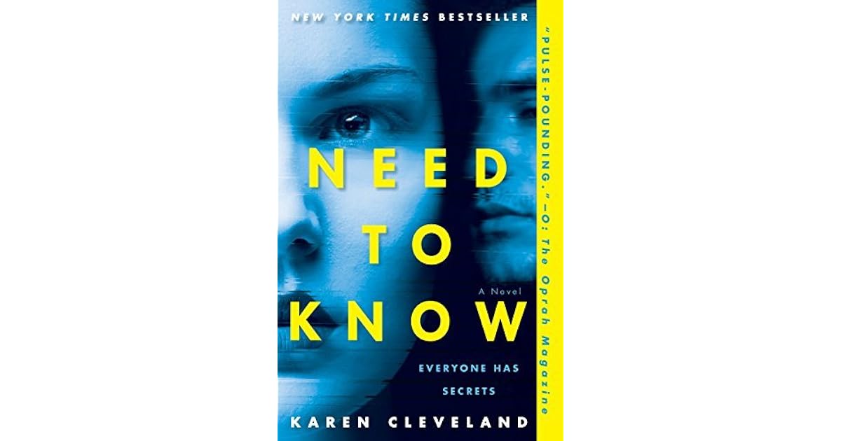 Need to Know by Karen Cleveland