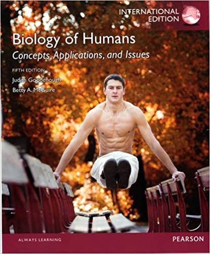 Read Online Biology of Humans Concepts Applications and Issues By ...