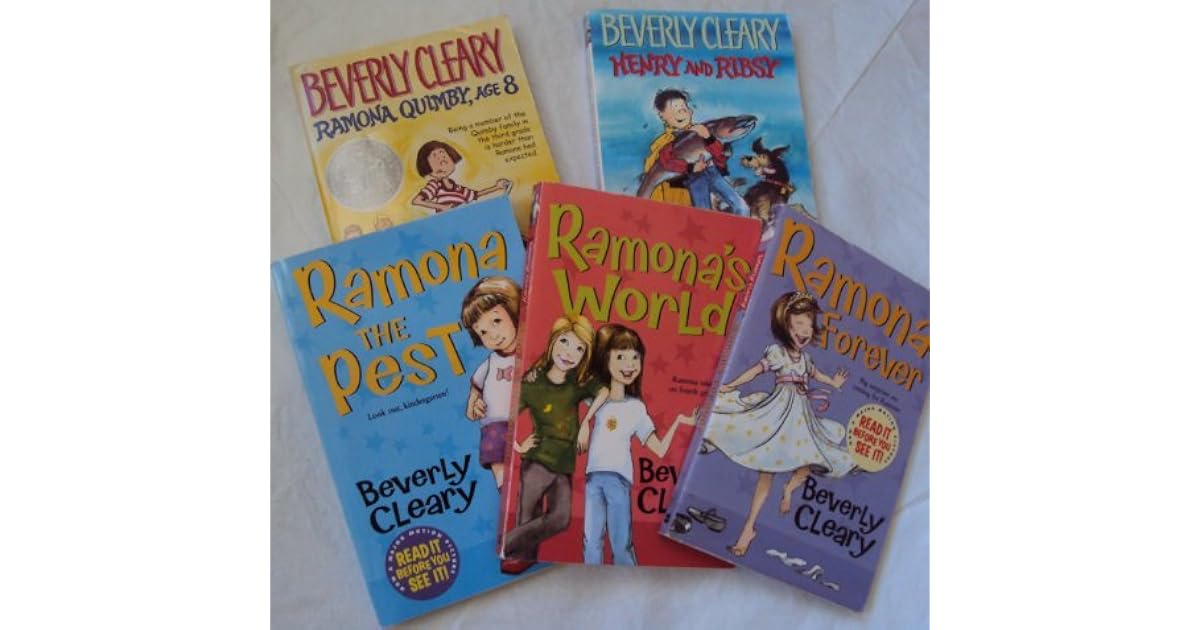 Beverly Cleary Books : Ramona Quimby, Ramona Forever, Henry and Ribsy ...