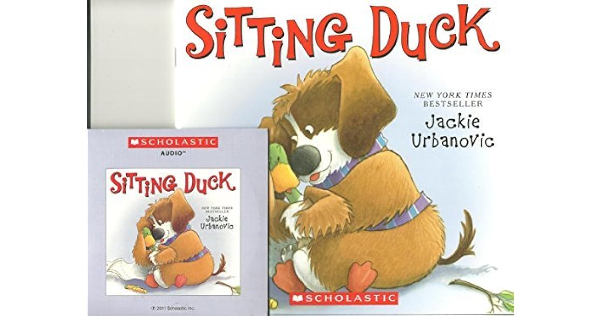 Sitting Duck (Paperback book and Audio CD) by Jackie Urbanovic