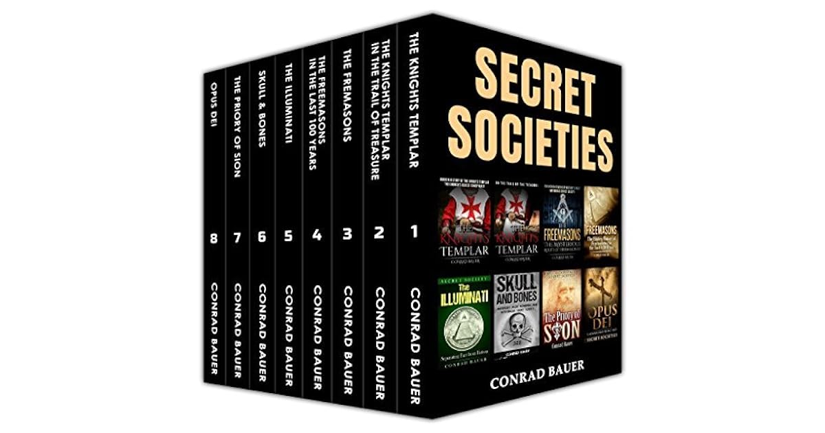 Secret Societies Box Set 8 Books in 1: Hidden History and Treasure of ...