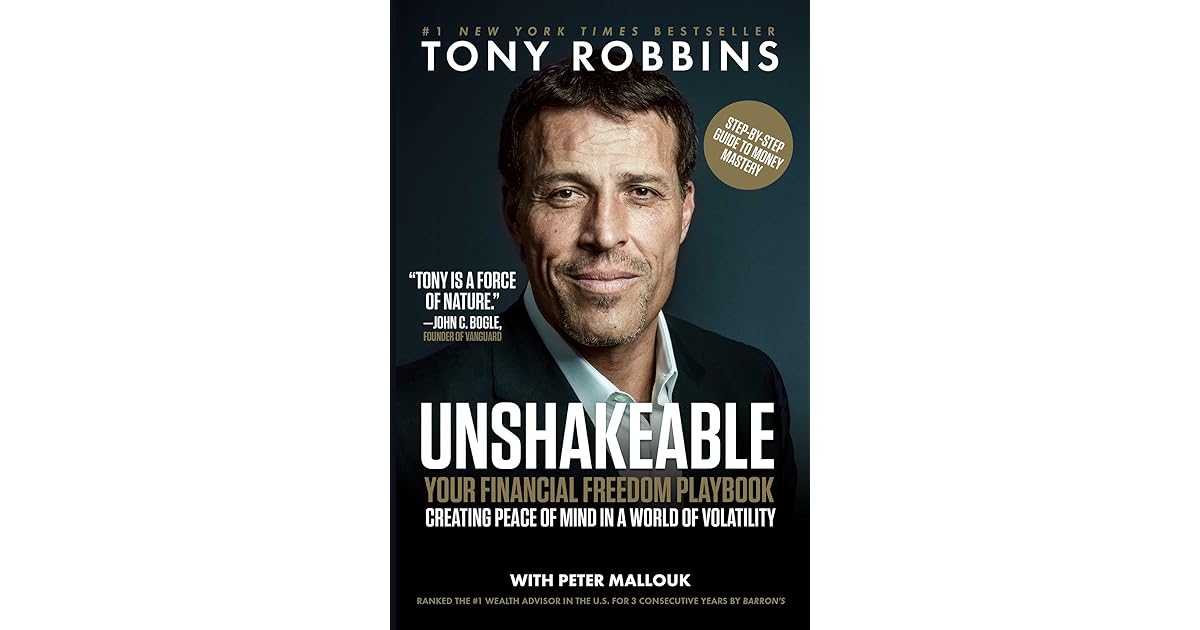 Unshakeable: Your Financial Freedom Playbook by Tony Robbins