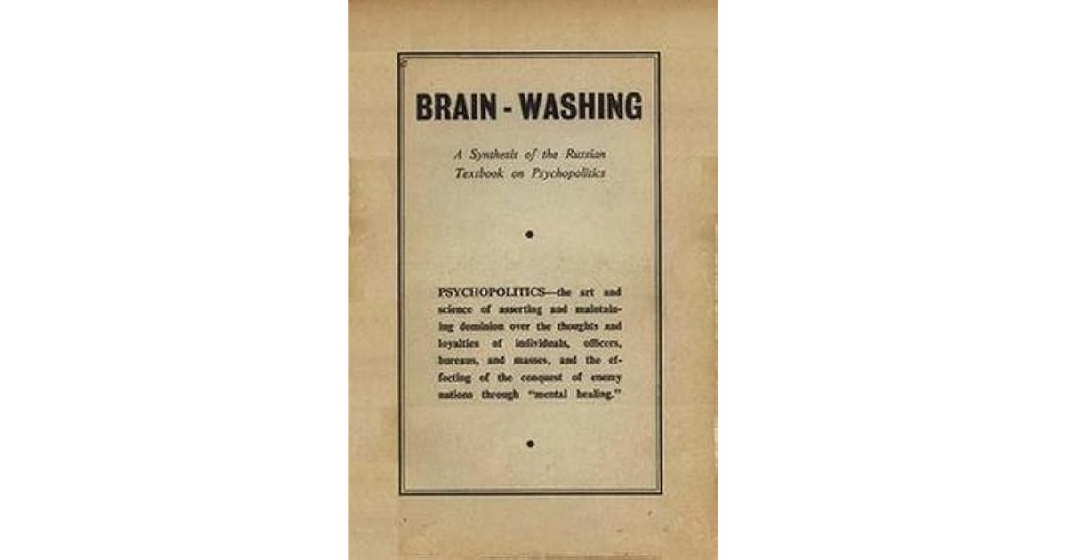 The Brainwashing Manual by Leventry Beria
